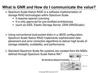 Ibm spectrum scale fundamentals workshop for americas part 5 ess gnr ...