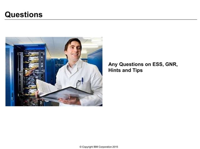 Ibm spectrum scale fundamentals workshop for americas part 5 ess gnr ...