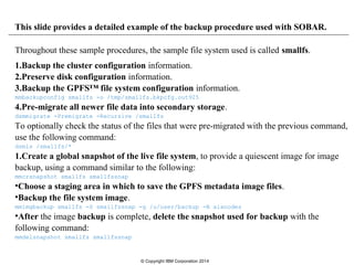 Ibm spectrum scale fundamentals workshop for americas part 8 spectrumscale backup-sobar-snaps ...