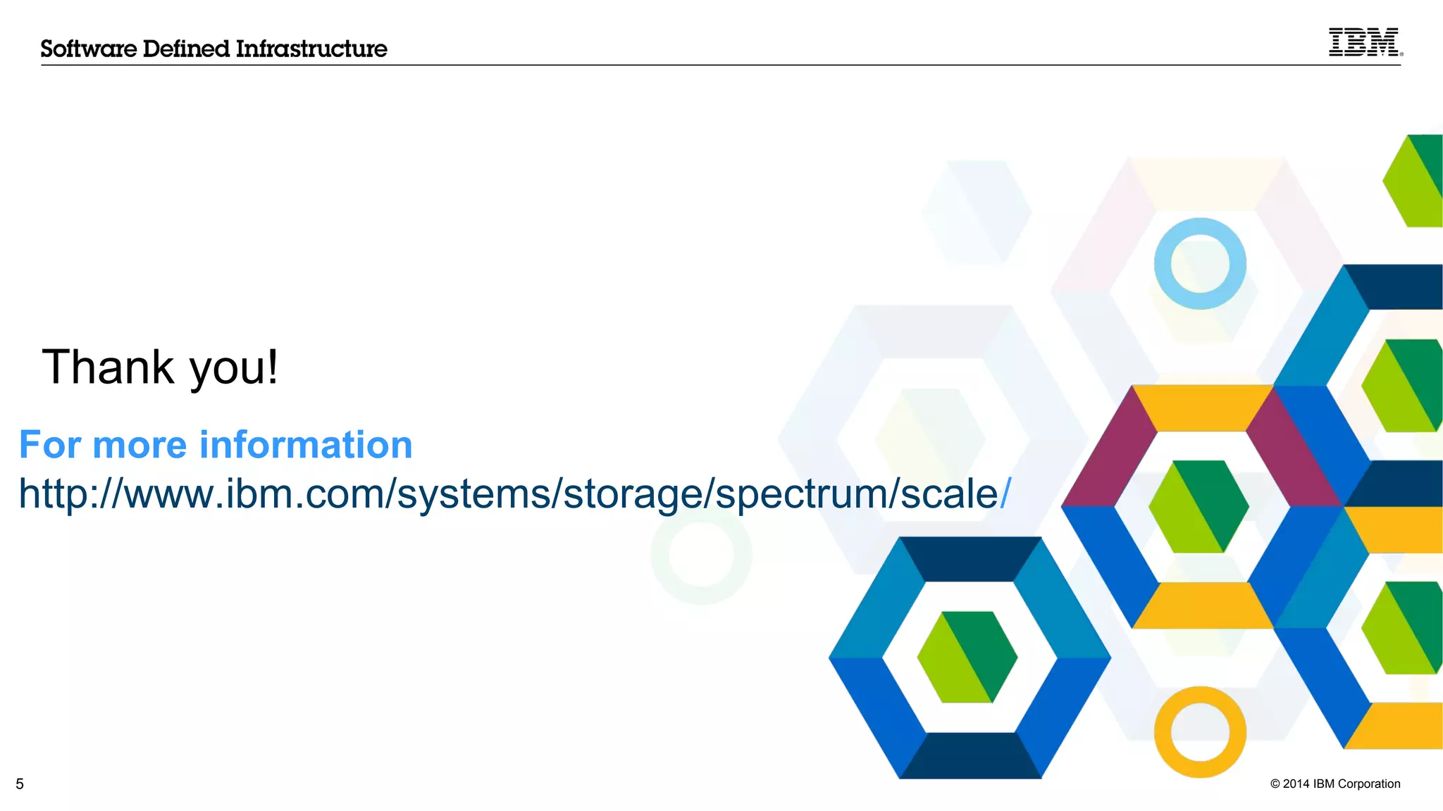 IBM Spectrum Scale Slidecast | PPT