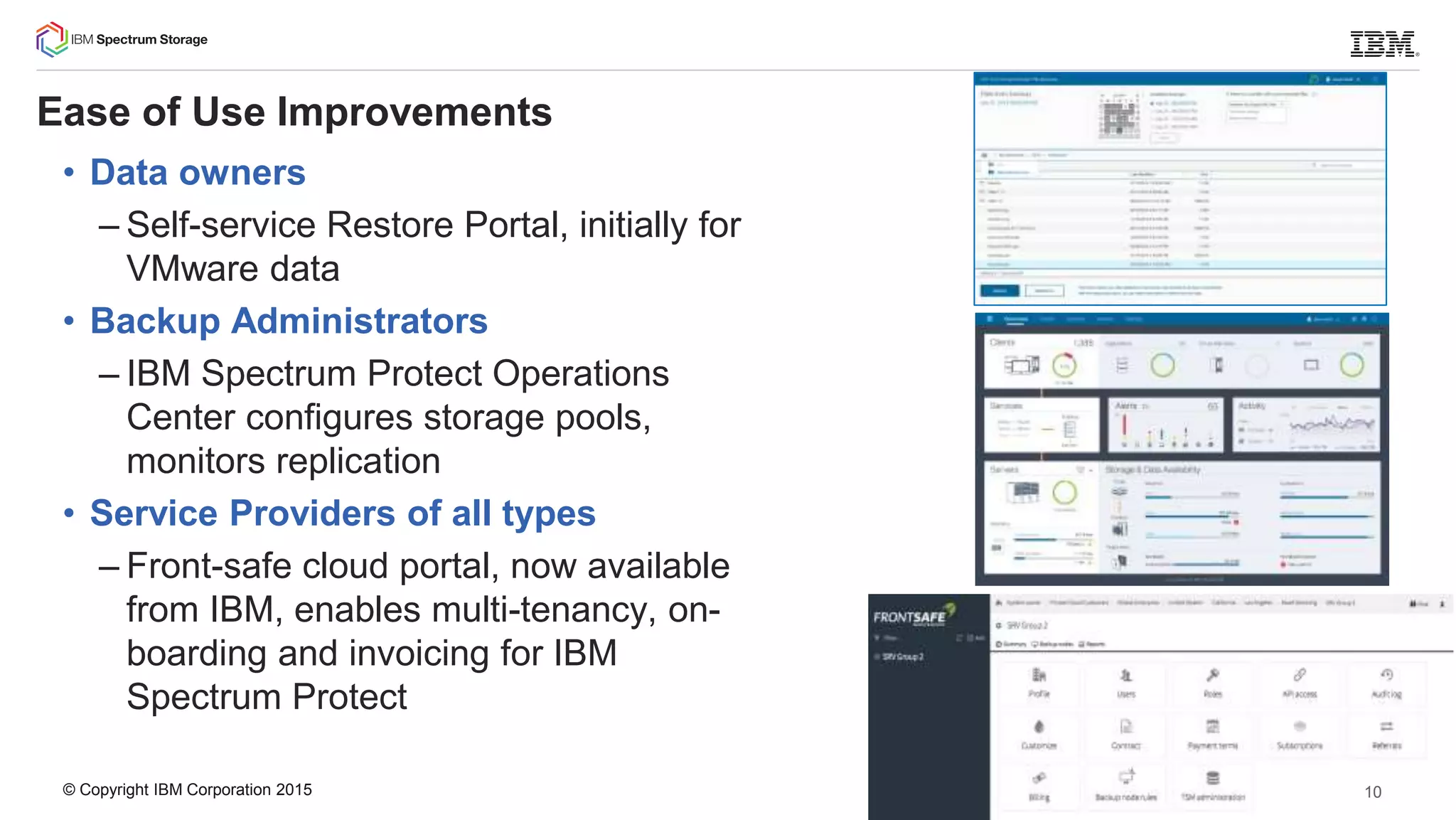 Ibm spectrum storage protecion | PPTX