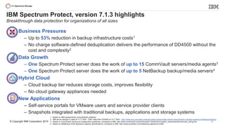 Ibm spectrum storage protecion | PPTX