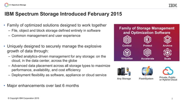 Ibm spectrum storage protecion | PPTX