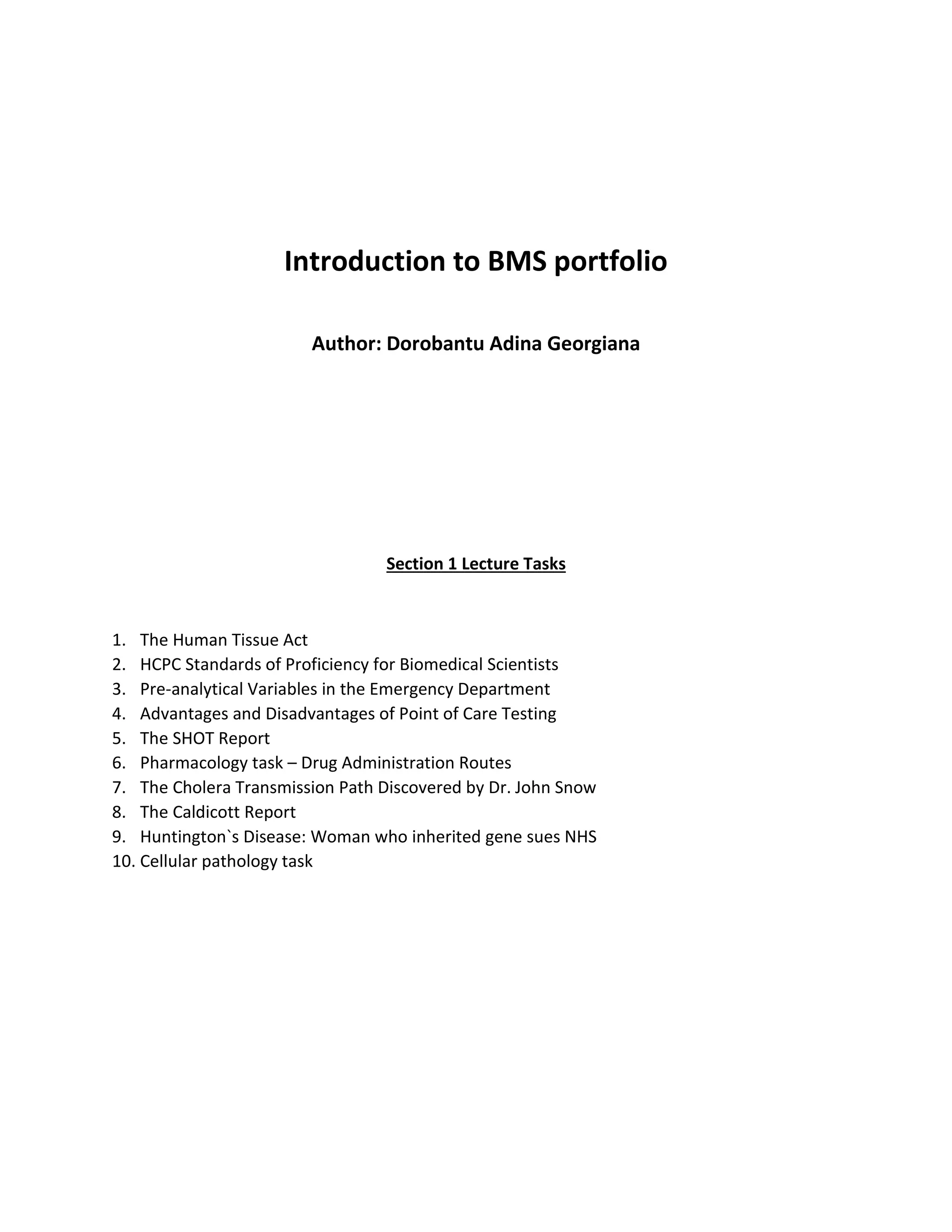 Ibms portofolio dorobantu adina georgiana | PDF