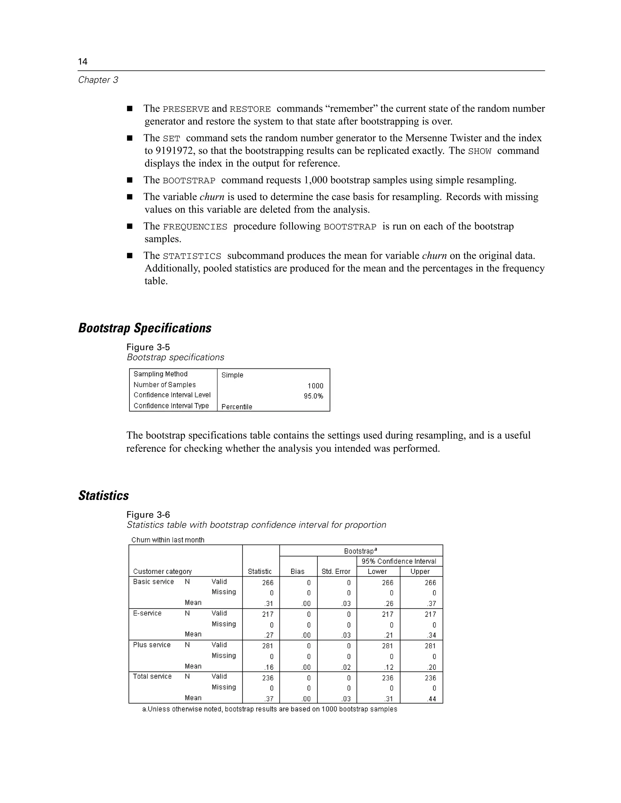 Ibm spss bootstrapping | PDF