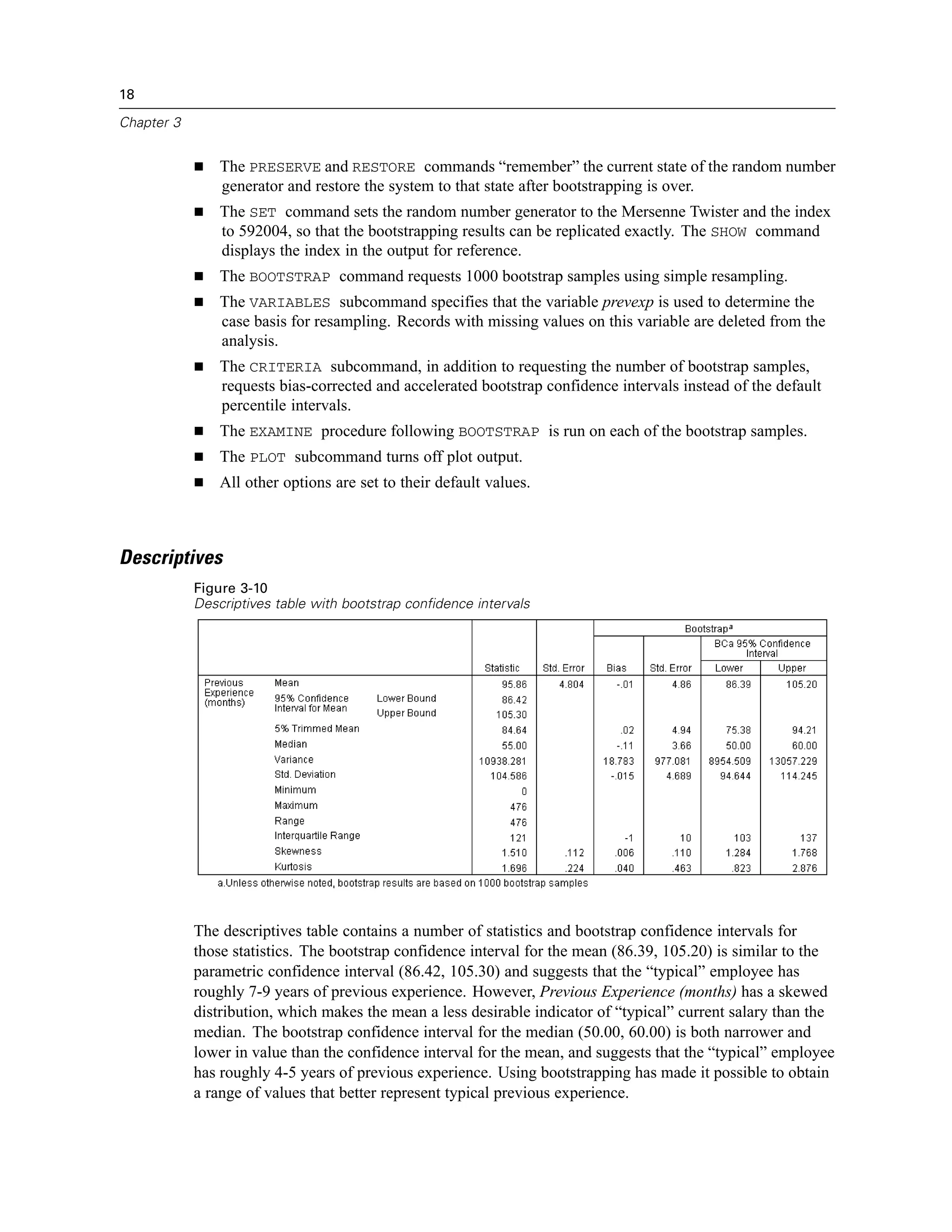 Ibm spss bootstrapping | PDF