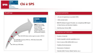 IBM SPSS Statistic per le Università italiane | PPSX