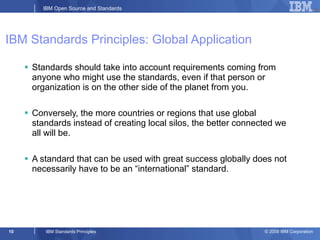 IBM Standards Principles | PPT