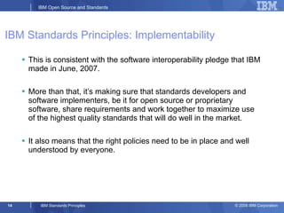 IBM Standards Principles | PPT