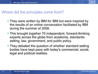 IBM Standards Principles | PPT