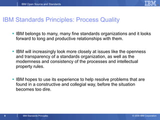 IBM Standards Principles | PPT