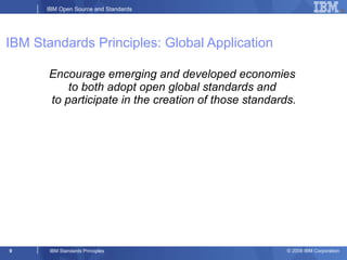 IBM Standards Principles | PPT