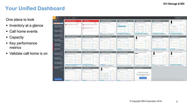 IBM Storage Insights GUI Walkthrough | PPTX