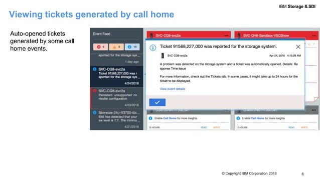 IBM Storage Insights GUI Walkthrough | PPTX
