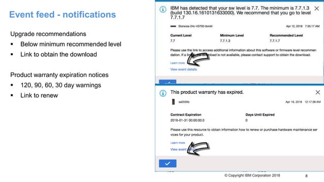 IBM Storage Insights GUI Walkthrough | PPTX