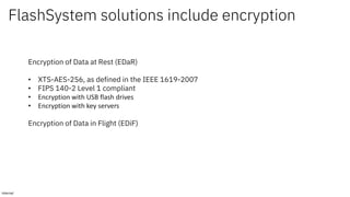 IBM Storage security and Key differences in FlashSystem 5000 family | PPT