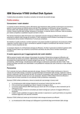 Ibm storwize v7000 unified disk system | PDF