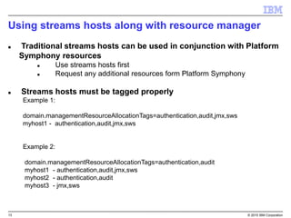 IBM Streams V4.1 Integration with IBM Platform Symphony | PPT
