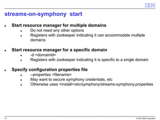 IBM Streams V4.1 Integration with IBM Platform Symphony | PPT