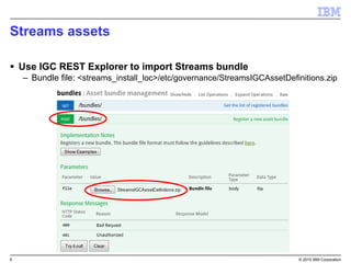 Data Governance with IBM Streams V4.1 | PPT
