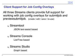 IBM Streams V4.2 Submission Time Fusion and Configuration | PPT