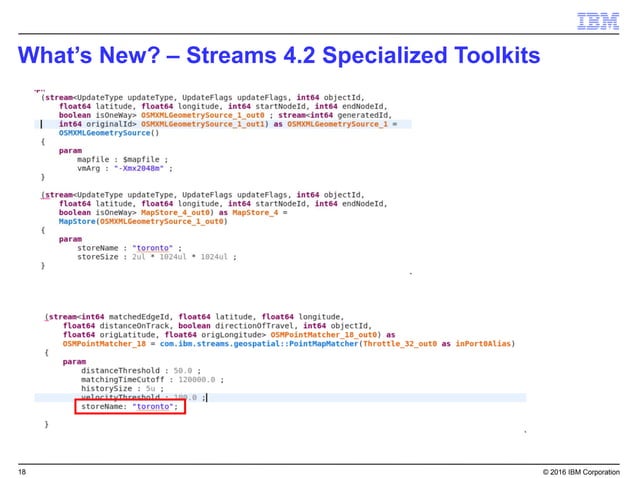 Toolkits Overview for IBM Streams V4.2 | PPT