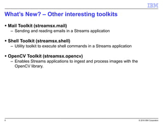 Toolkits Overview for IBM Streams V4.2 | PPT