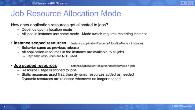 Dynamic and Elastic Scaling in IBM Streams V4.3 | PPT