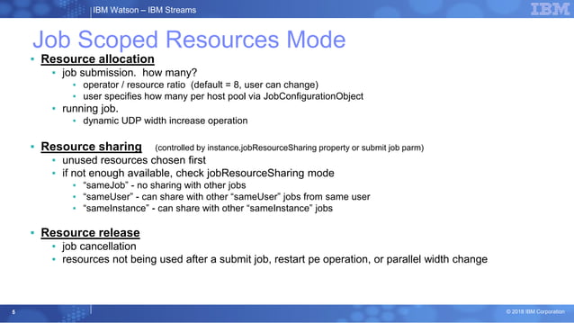 Dynamic and Elastic Scaling in IBM Streams V4.3 | PPT