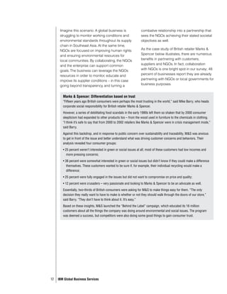 IBM Study On Sustainable Corporate Social Responibilityr | PDF