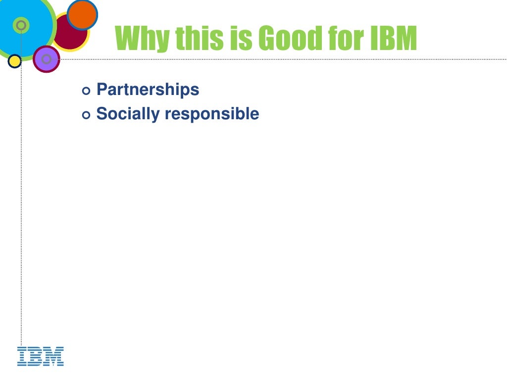 IBM's Values & Corporate Citizenship, November 2011