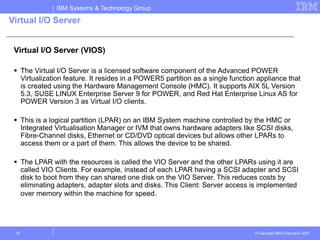 IBM System p Virtualisation.ppt