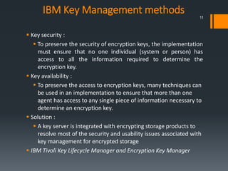IBM System Storage Data Encryption | PPTX | Data Storage and ...
