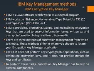 IBM System Storage Data Encryption | PPTX | Data Storage and Warehousing | Computing