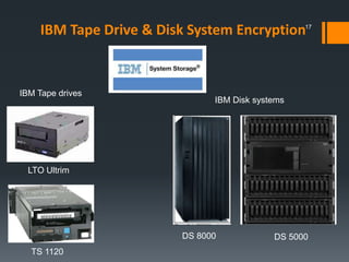 IBM System Storage Data Encryption | PPTX | Data Storage and ...