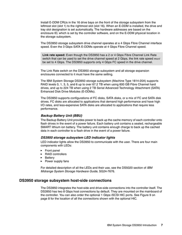 Ibm system storage ds3950 introduction redp4702 | PDF | Computing | Technology & Computing