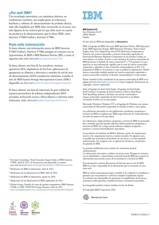 Ibm systems v7000 | PDF