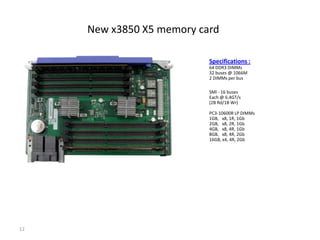 IBM System x3850 X5 Technical Presenation abbrv. | PPT