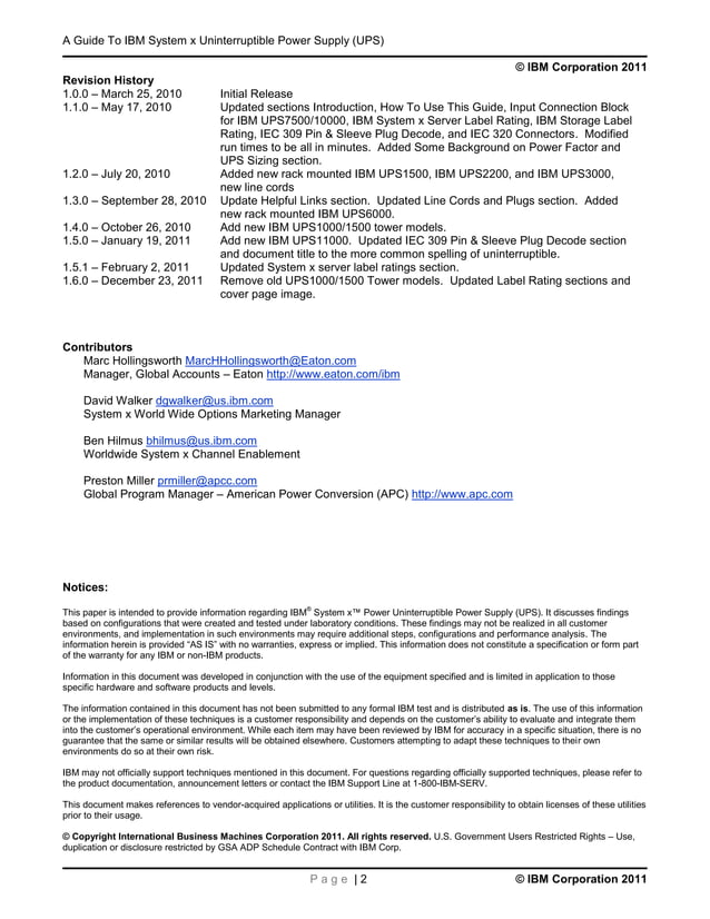Ibm system x_ups_guide_v1.6.0 | PDF | Operating Systems | Computer Software and Applications