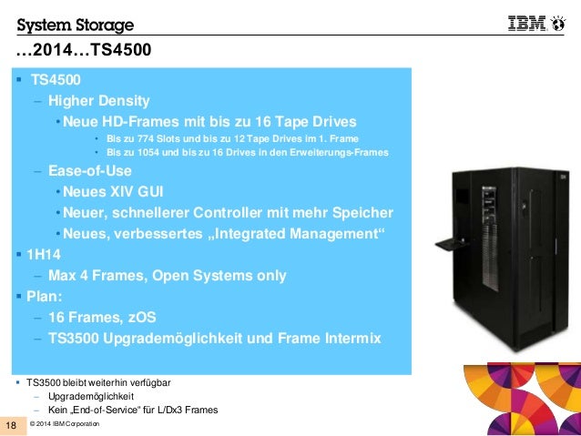 Ibm tape library ts4500