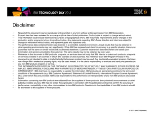 IBM Technology Day 2013 BigData Salle Rome | PPT