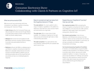 Collaborating with Clients & Partners on Cognitive IoT | PPT