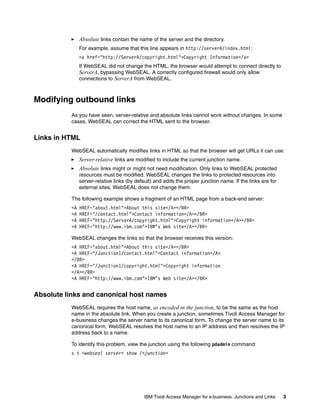Ibm tivoli access manager for e business junctions and links redp4621 | PDF