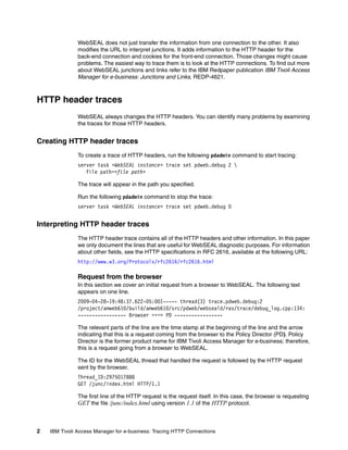 Ibm tivoli access manager for e business tracing http connections ...