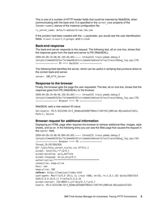 Ibm tivoli access manager for e business tracing http connections ...