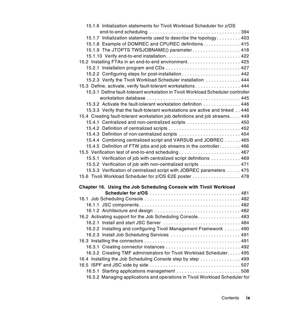 Ibm Tivoli Workload Scheduler For Z Os Best Practices End To End And