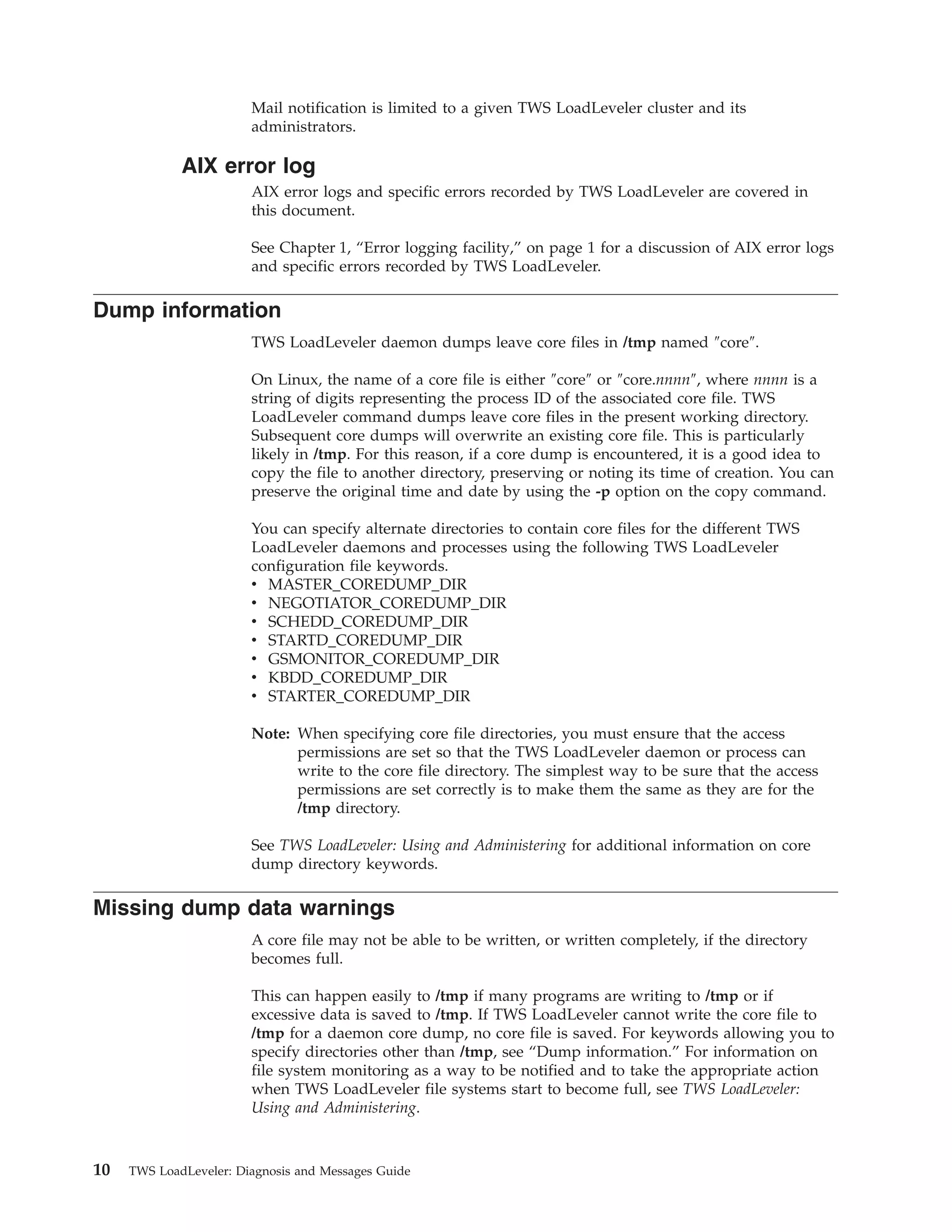 Ibm Tivoli Workload Scheduler Load Leveler Diagnosis And Messages Guide V3 5 Pdf