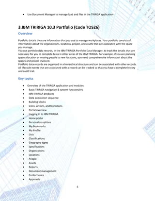 Ibm tririga training by BRIWO Solutions | PDF