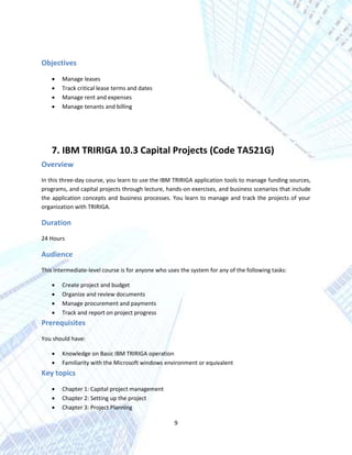 Ibm tririga training by BRIWO Solutions | PDF