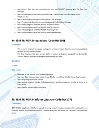 Ibm tririga training by BRIWO Solutions | PDF